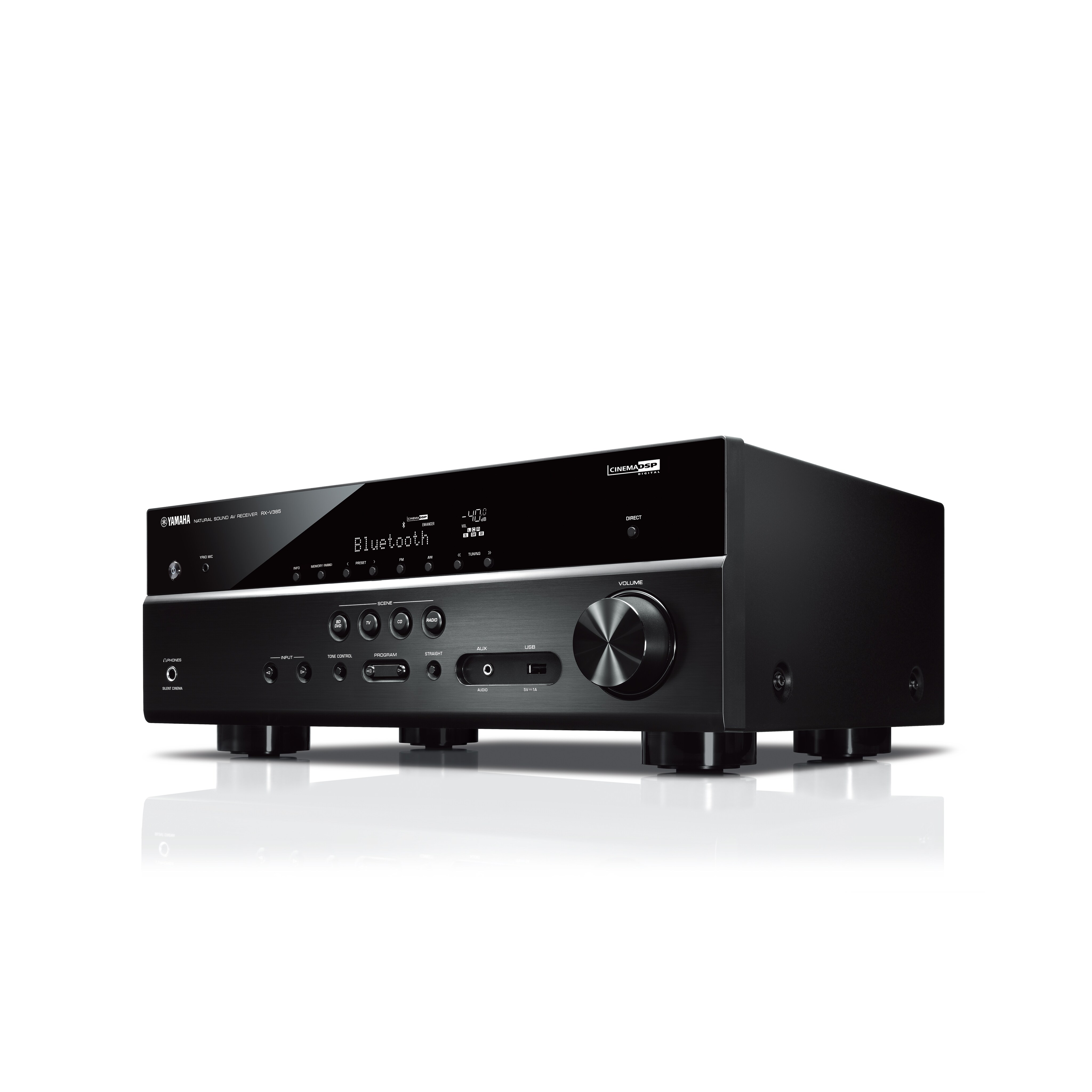 RX-V385 - Specs - AV Receivers - Products - Home Audio - Audio - Yamaha ...