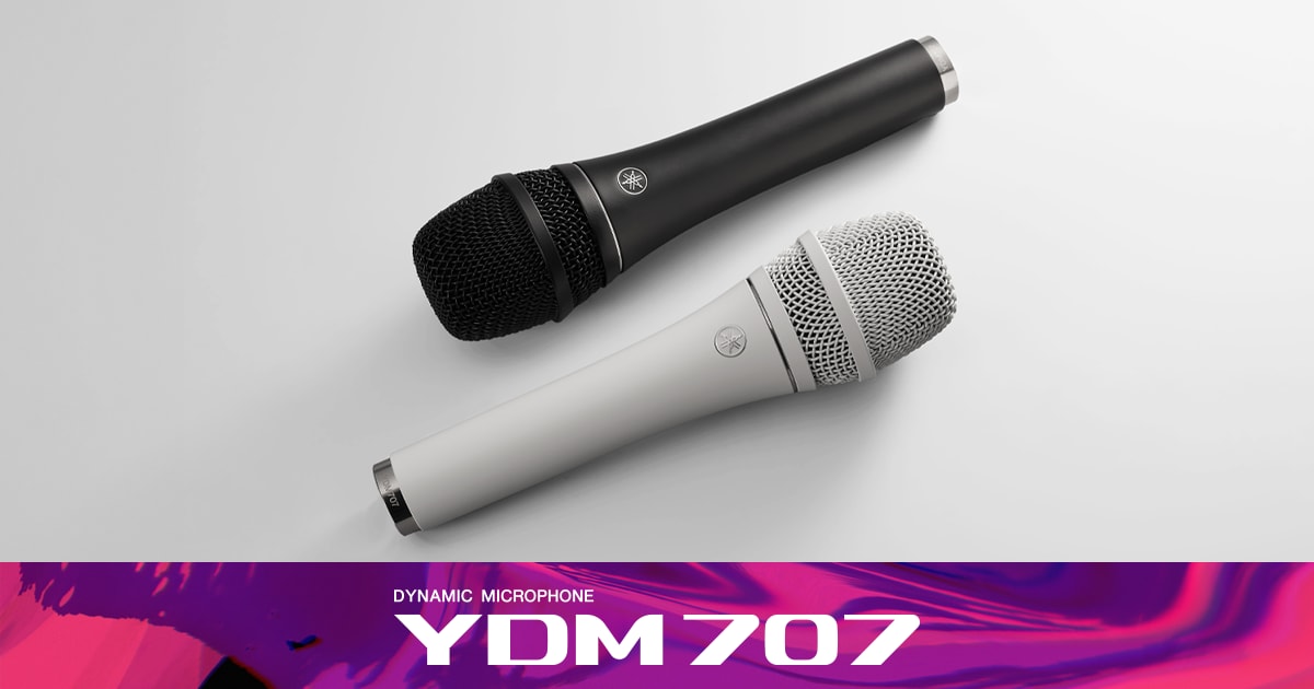 YDM707 - Overview - YDM Series - Microphones - Products - Streaming & Gaming - Audio - Yamaha ...